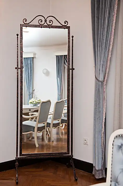 Forged mirrors - Blacksmith, Ironworks: Forged fences - forged products